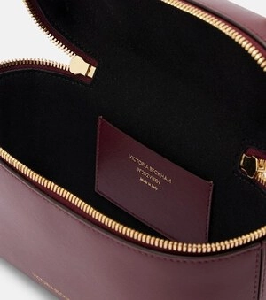 Victoria Beckham Vanity Logo Zip Shoulder Bag