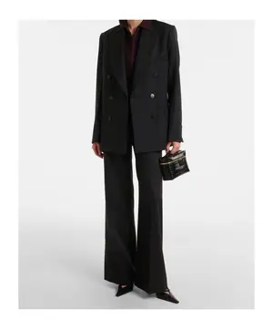 Victoria Beckham Crocodile-embossed Leather Zip Shoulder Bag