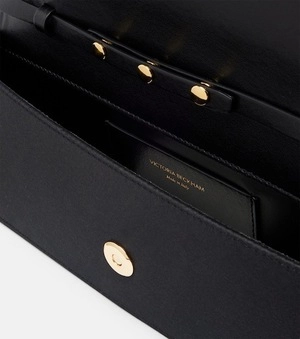 Victoria Beckham Dorian East-west Satin Clutch
