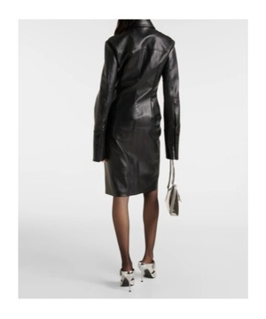 Sportmax Oidio Leather Coat