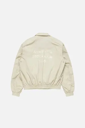 Acne Studios Logo-print Zip-up Jacket
