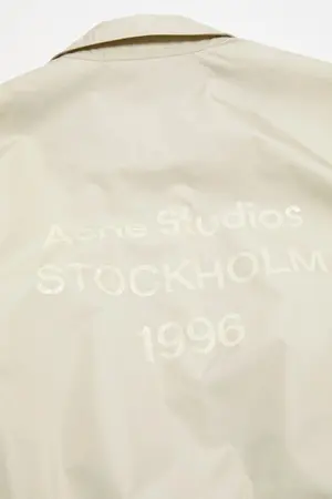 Acne Studios Logo-print Zip-up Jacket