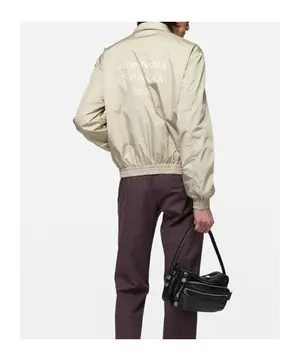 Acne Studios Logo-print Zip-up Jacket