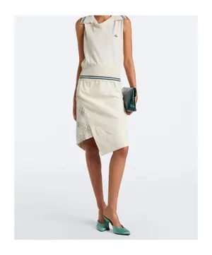 VIVIENNE WESTWOOD Doubletake Cotton-cashmere Blend Sleeveless Top