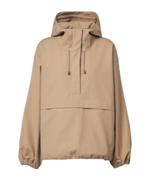 RÓHE Hooded Oversized Jacket - Nude