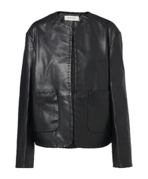 RÓHE Leather Jacket - Black