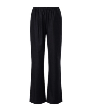 RÓHE Virgin Wool Wide-leg Pants - Black