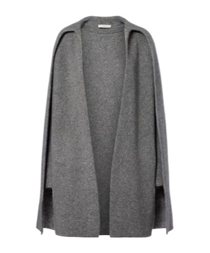 Vince Wool And Cashmere Blend Cardigan - Gray