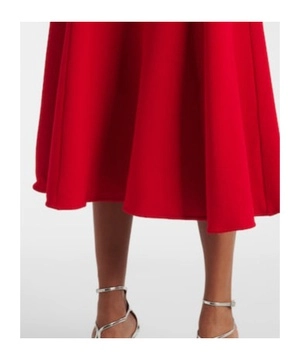 Roland Mouret Wool Crêpe Midi Dress