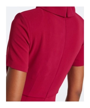 Roland Mouret Cady Midi Dress - Red
