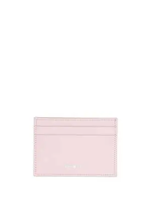 Off-White Leather Stripes Cardholder