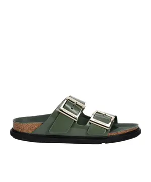 BIRKENSTOCK Flat Sandals - Green
