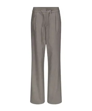LOULOU STUDIO Lace-up Casual Pants - Gray