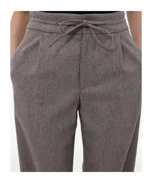 LOULOU STUDIO Lace-up Casual Pants