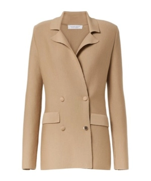 Gabriela Hearst Bowen Wool Blazer - Nude