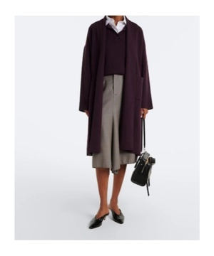 Jardin Des Orangers Wool And Cashmere Coat - Black