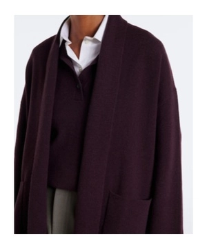 Jardin Des Orangers Wool And Cashmere Coat - Black