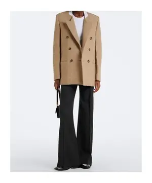 Victoria Beckham Double-breasted Wool-blend Blazer