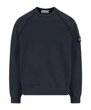 Stone Island Long-sleeved Sweatshirt - Blue