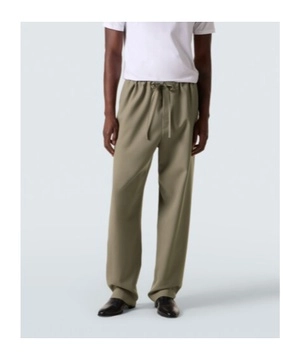Calvin Klein Benjamin Wool Straight Pants
