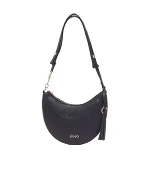Liu Jo Zippered Shoulder Bag - Black