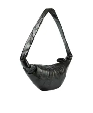LEMAIRE Croissant Medium Coated Canvas Shoulder Bag