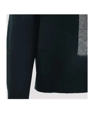 Zegna Colour-block Turtleneck Sweater