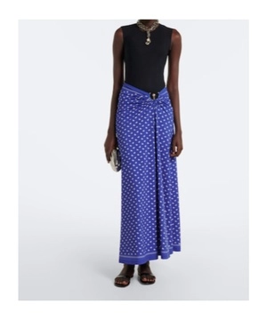 Christopher Esber Ruched Orbit Bandana Maxi Skirt