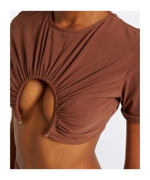Christopher Esber Cutout Bikini Top