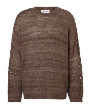 Our Legacy Loose Silk Knit Sweater - Brown