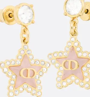 Dior Petit Cd Lucky Baroque Earrings