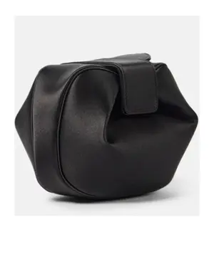 Gabriela Hearst Soft Demi Satin Clutch