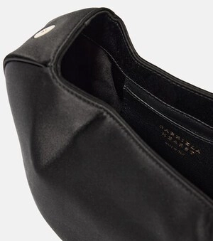 Gabriela Hearst Soft Demi Satin Clutch