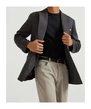 Brunello Cucinelli Short-sleeved Crewenck T-shirt