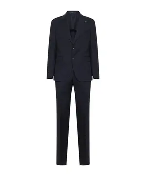 Tagliatore Single-breasted Two-piece Suit - Blue