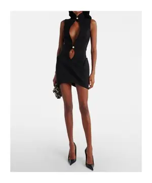 MUGLER Openwork Mini Dress
