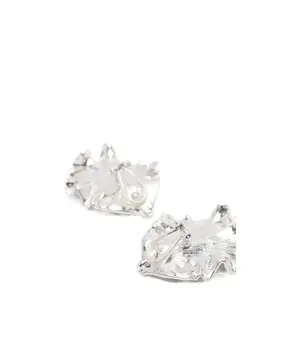 Cult Gaia Irregular Earrings - White