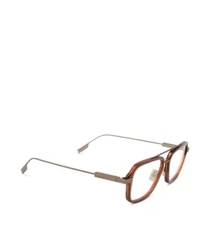 Zegna Double Bridge Aviator Frame Glasses