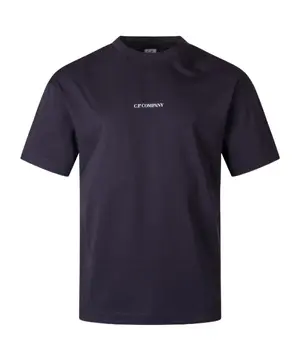 C.P. COMPANY Logo Crew Neck T-shirt