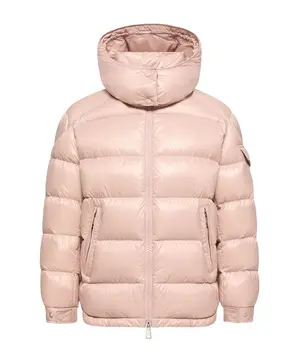 Moncler Long-sleeved Down Jacket - Powder