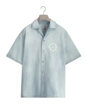Dior Short-sleeved Shirt - Light Blue