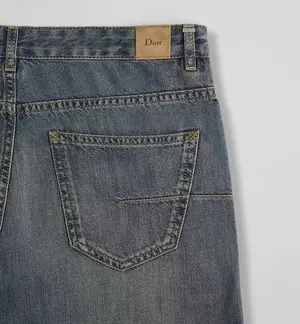 Dior Regular-fit Jeans With Patches