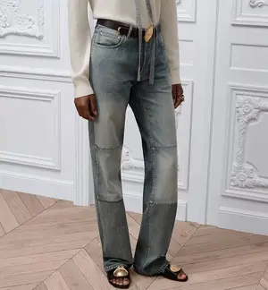 Dior Regular-fit Jeans With Patches