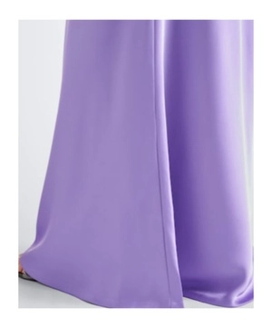 Norma Kamali Draped Satin Gown