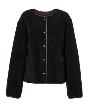 BLAZÉ MILANO Reversible Shearling Jacket - Black
