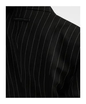JEAN PAUL GAULTIER Pinstripe Cropped Blazer