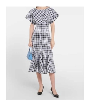 Carolina Herrera Houndstooth Dress