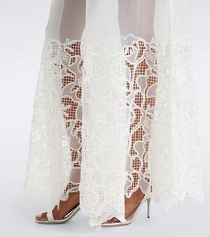 Simkhai Rennis Organza Bustier Gown