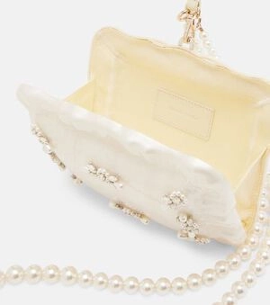 Simone Rocha Faux-pearl Beaded Clutch