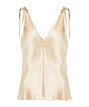 Gabriela Hearst Silk Top - Nude